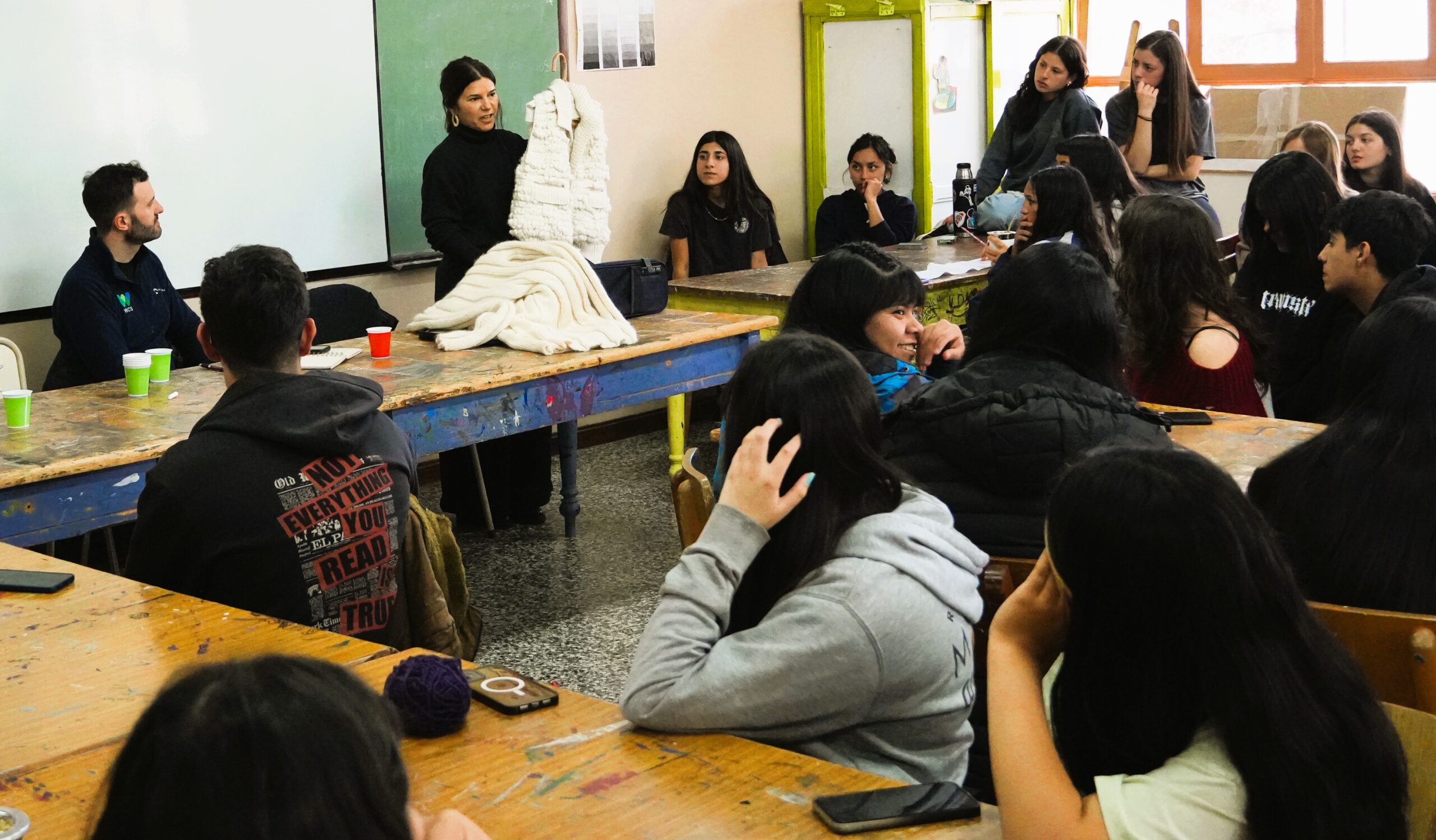 Zolezzi y alumnos | Bichos de Campo